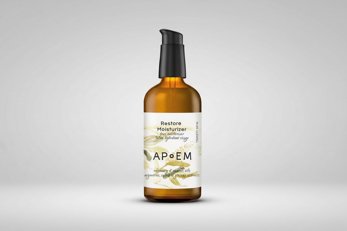 Apoem Crema Hidratante Fresca y Restauradora RESTORE MOISTURIZER 100ml ...